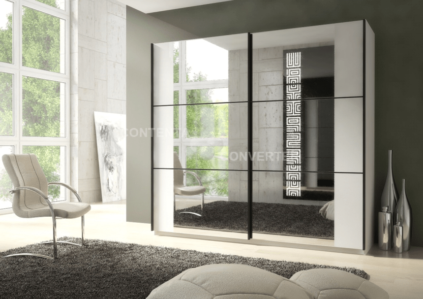 Memphis Large Sliding Wardrobe - Cash And Carry Beds